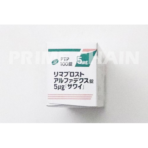 LIMAPROST ALFADEX Tablets 5mcg "SAWAI" 100Tablets